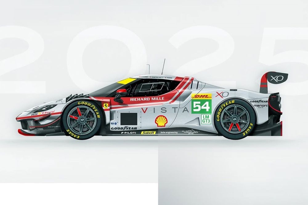 WEC | Brilla l'argento sulle Ferrari-Vista AF Corse per il 2025
