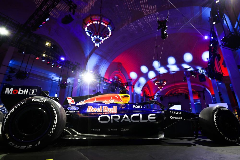 Red Bull reveals refreshed 2026 F1 livery at Detroit launch