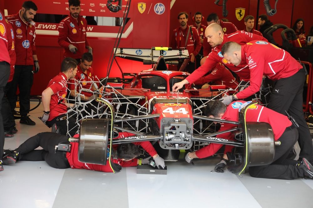 F1 | Ferrari in ritardo: la sospensione pull rod manca di messa a punto