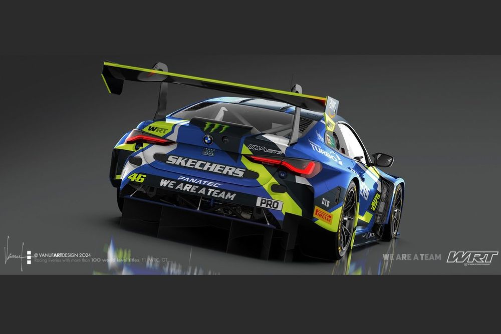 GTWC | Ecco la livrea della BMW-WRT di Rossi, Martin e Marciello