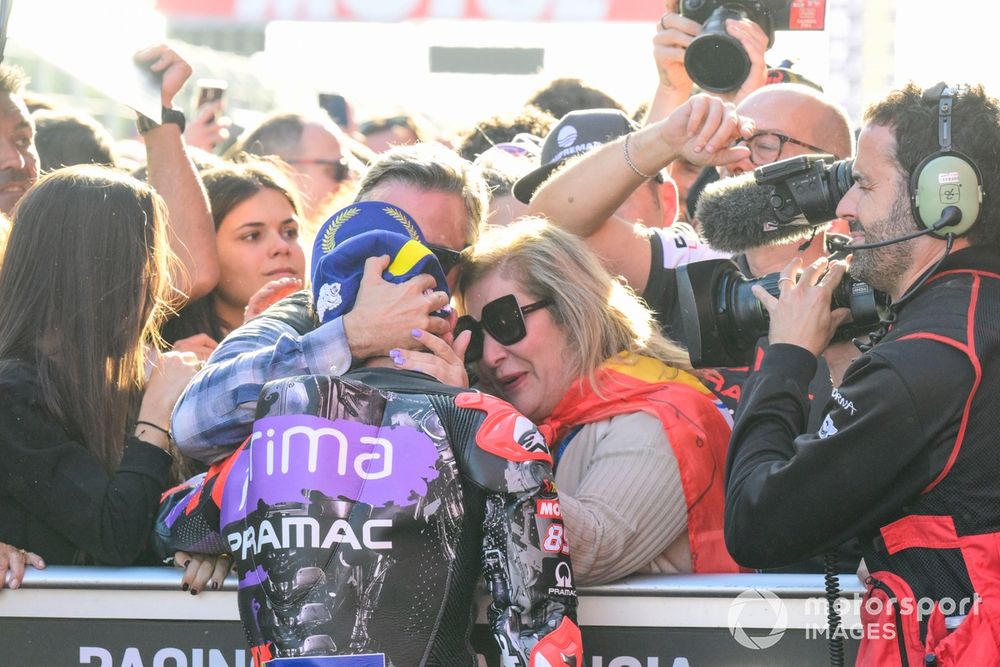 Le "long parcours" de Jorge Martín, entre sacrifices et doutes