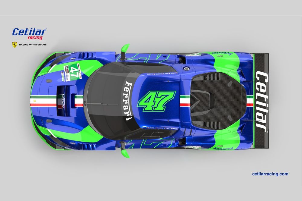 IMSA | Patrese e Lacorte Jr. le novità per la Ferrari-Cetilar
