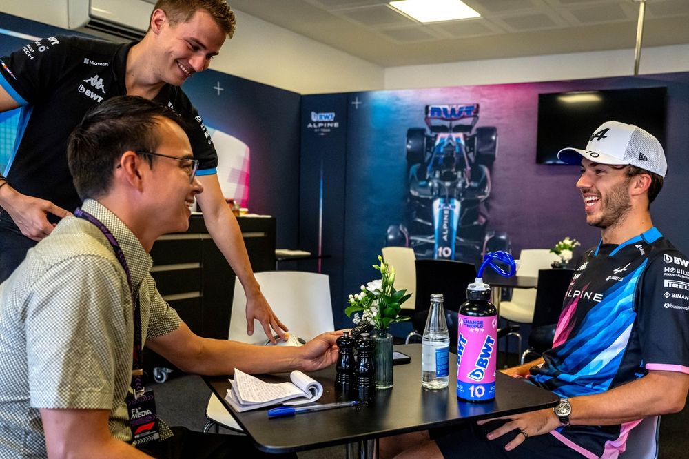 Interview: Hoe F1-coureur Pierre Gasly zijn ogen op de bal houdt