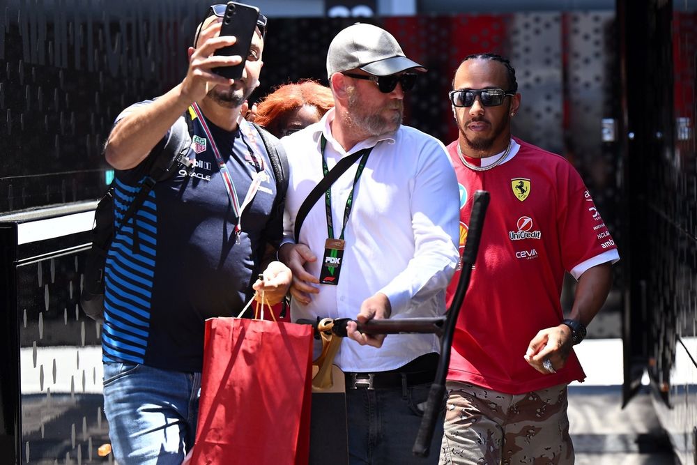 Lewis Hamilton shows off $1.5 million Ferrari watch ahead of Spanish GP