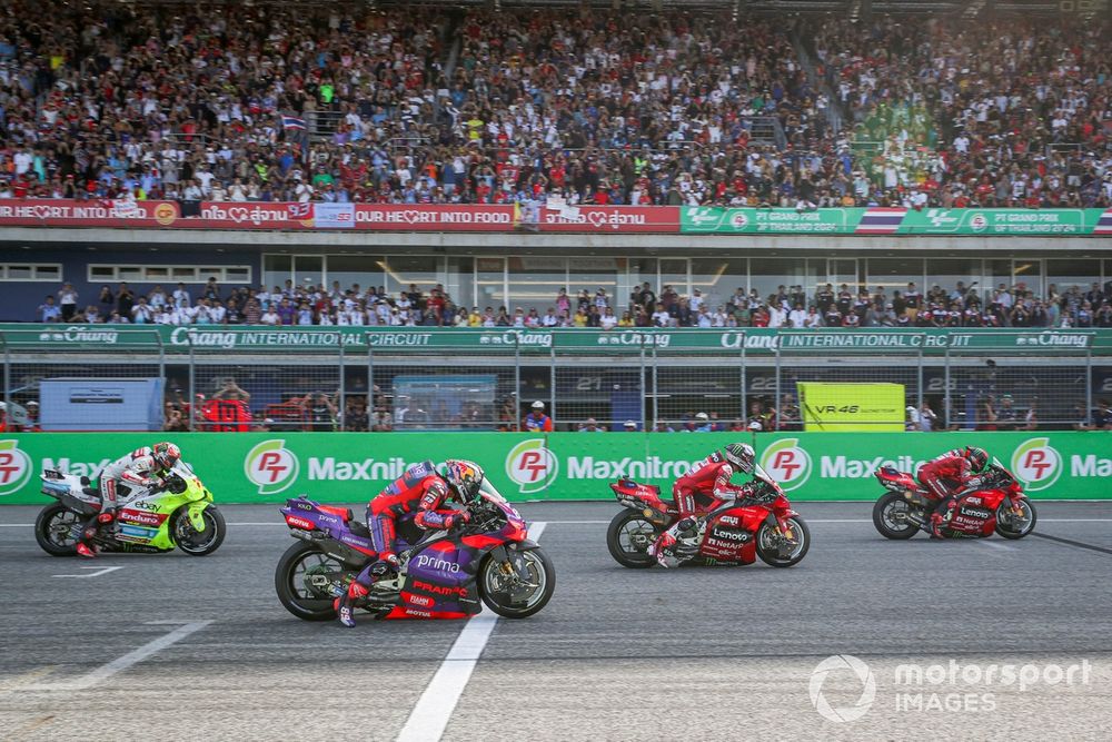 MotoGP | Ducati sempre più dominatrice: la top 8 a Buriram è storica