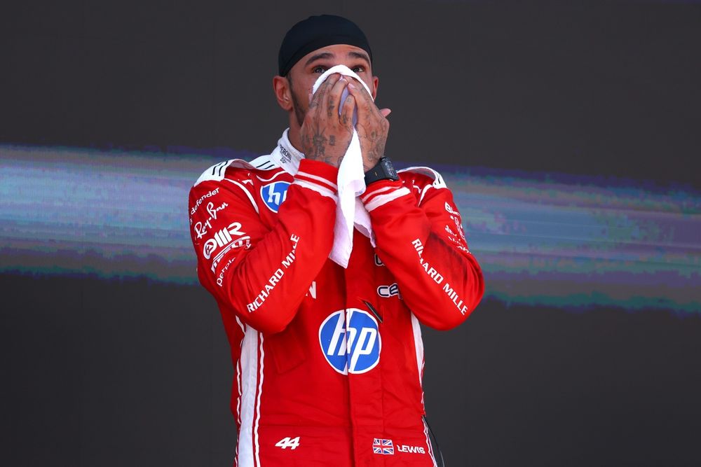 F1 | Hamilton: “Ho pensato di aver perso qualcosa”. Ora la prima ...