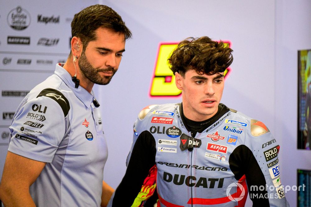 Aldeguer: "Antes de subirme por primera vez a la MotoGP casi vomito"